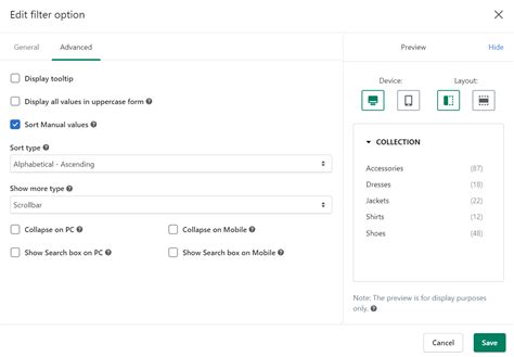 The Basics Of Filter Options Boost Commerce Help Center