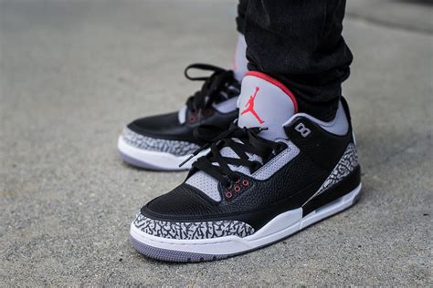 Air Jordan 3 Black Cement Air Jordan 3 Black Cement 2024 Shirt To