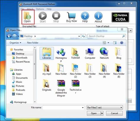 How To Unlock Password Protected RAR Files In