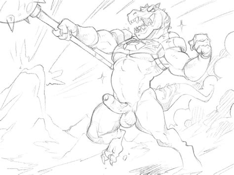 Rule 34 3 Toes 4 Fingers Armor Badcoyote Balls Black And White