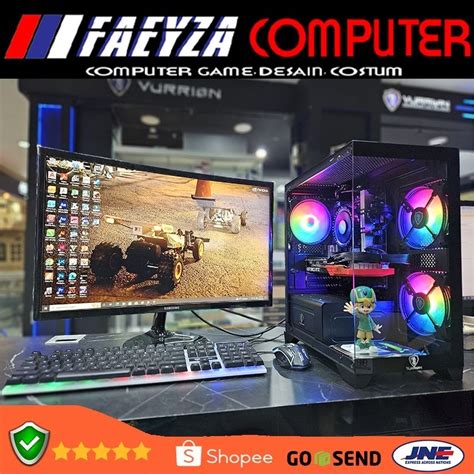 Jual Pc Gaming Editing Core I Gen Ram Gb Ssd Gb Vga Gb Monitor In Fullset