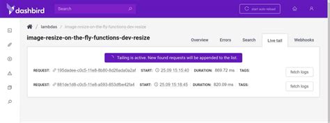 Image Resize On The Fly With Lambda And S3 Dashbird