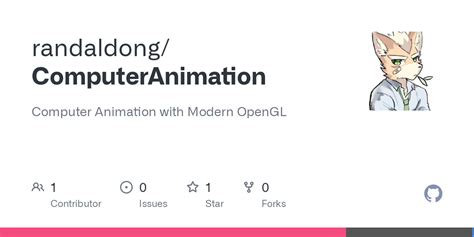 Github Randaldongcomputeranimation Computer Animation With Modern Github Randaldongcomputeranimation Computer Animation With Modern
