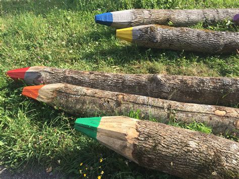 Tree Trunk Colored Pencil Wood Free Photo On Pixabay Pixabay