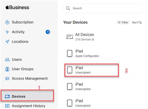 Using Apple Business Manager Abm Assign Or Remove A Device From Intune