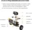 Qbit Two Wheel Self Balancing Robot Kit Powered By Micro Bit Compatible With LEGO Oz Robotics