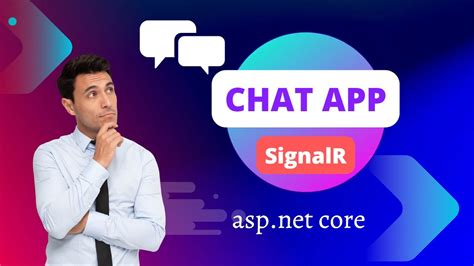 chatapp with asp core signalr with javascript youtube
