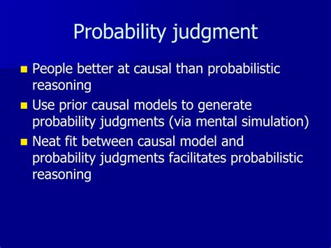 PPT Causal Cognition Reasoning PowerPoint Presentation Free
