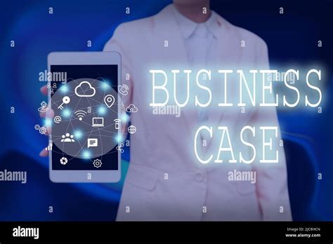 Text Sign Showing Business Case Internet Concept Proposition Undertaking Verbal Presentation