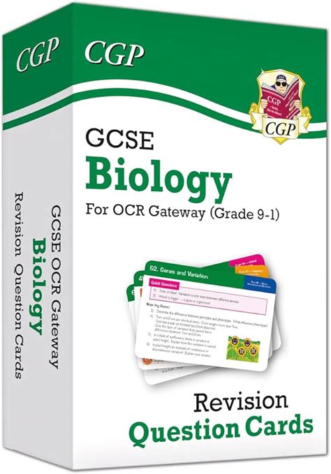 New 91 Gcse Biology Ocr Gateway Revision Question Cards