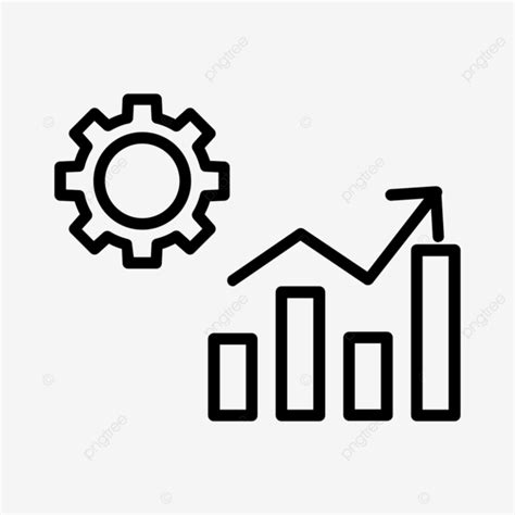 Bar Chart Line Icon Vector Analytics Bar Chart PNG And Vector With