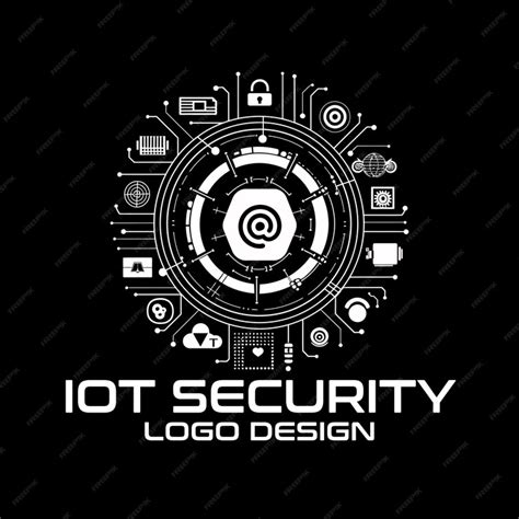 Premium Vector Iot Security Vector Logo Design