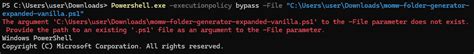Powershell Error Provide Path To An Existing Ps1 File Ropenmw