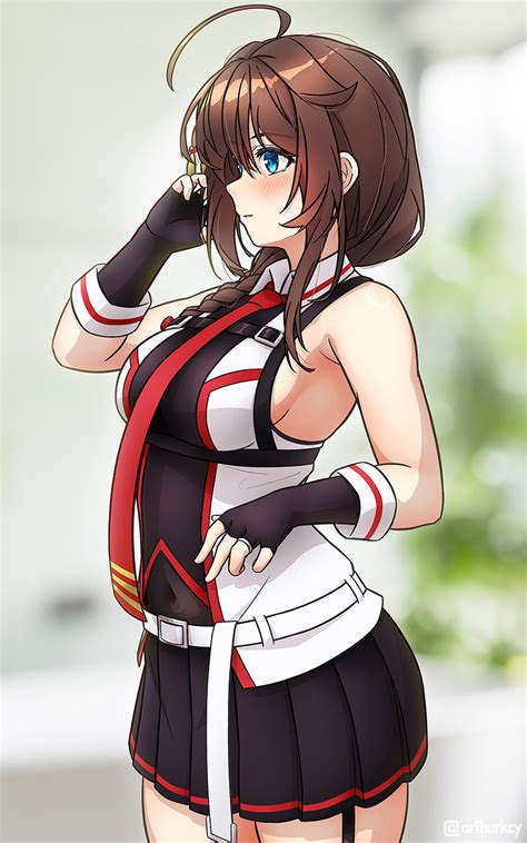 Shigure And Shigure Kai San Kantai Collection Drawn By Arthur Ko Danbooru