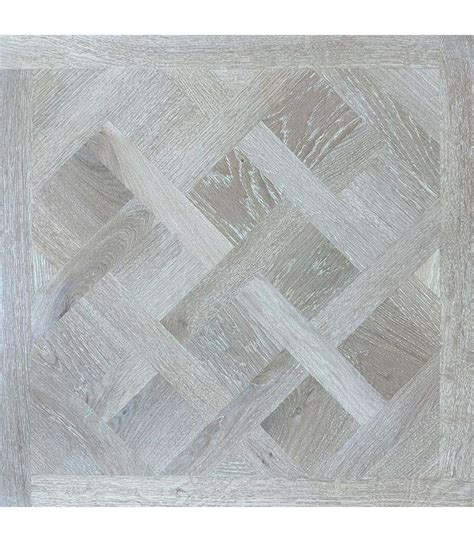 Bespoke Frozen White Oak Engineered Versailles Wood Panel Flooring