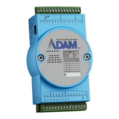advantech adam 6700 series user manual pdf download manualslib