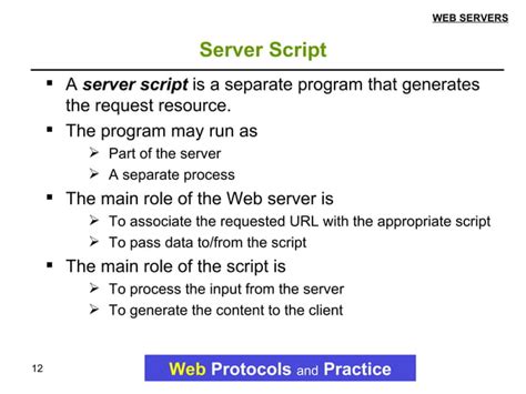 Web Servers Ppt Ppt Web Hosting Internet