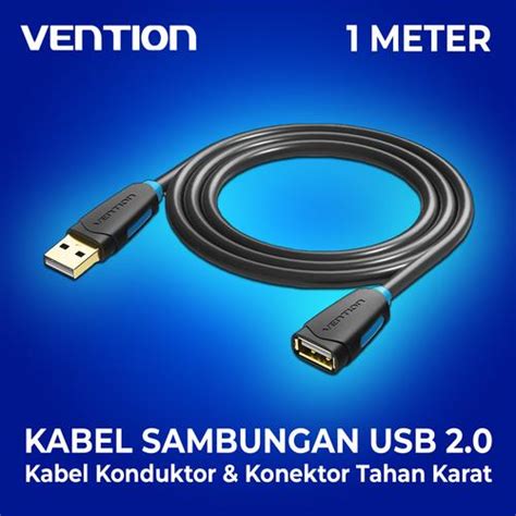 Jual Kabel Sambungan USB Extension Extender Male To USB Female Cable M Jakarta Pusat