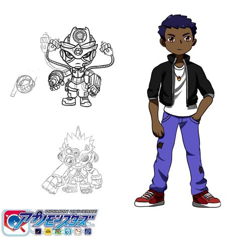 Wip Appmon Oc Jhon By Jaumdrawings On Deviantart