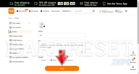 How To Choose Gender On Temu How To Choose Gender On Temu