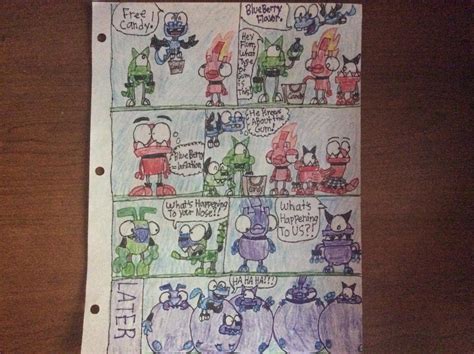 Glorp Corp And Infernites Blueberry Inflation By Mlprainbowbrush On