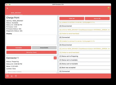 Monta OCPP Emulator