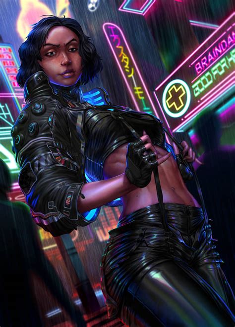 Comission Cyberpunk Red Netrunner By Mpercival On Deviantart