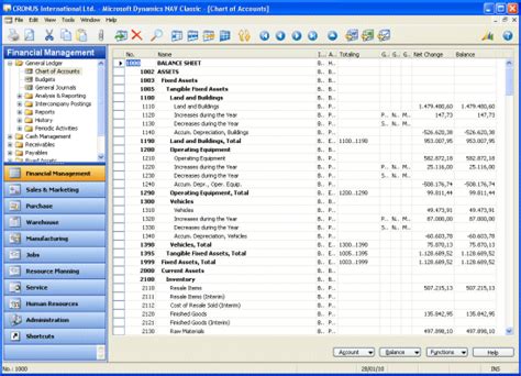 microsoft dynamics nav w1 2009 classic client