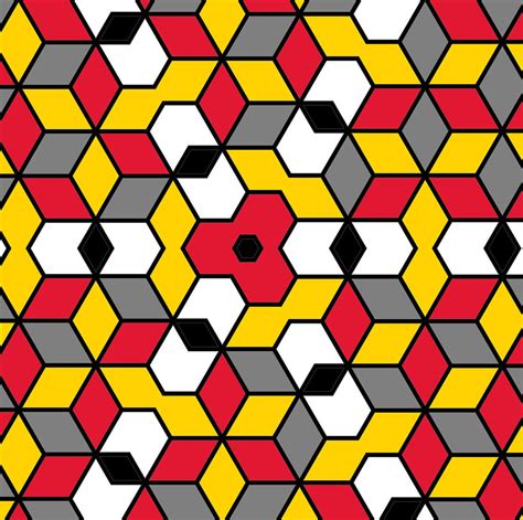 Cubes And Rhombus Digital Art By Rygb Hex Designs Fine Art America