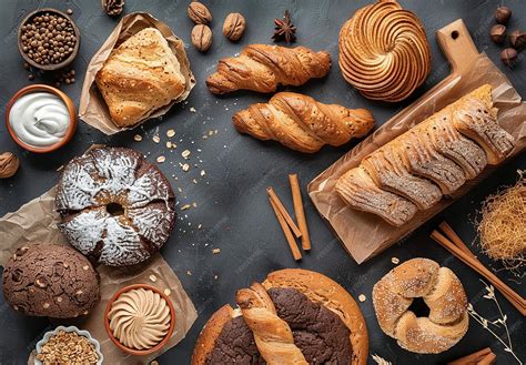 Premium Photo Photo Of Pastry Assortment Variety Of Breads And Bakery