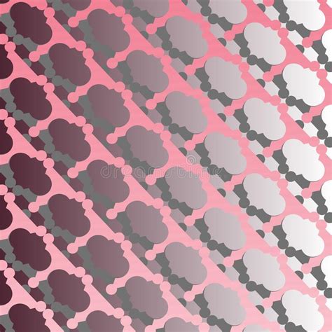 Vector Rhythmic Geometric Elements Background Stock Vector Illustration Of Cutout Circuit