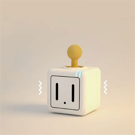 Portable Stress Relief Fidget Cube Toy With 3 Vibration Modes Gizmodern