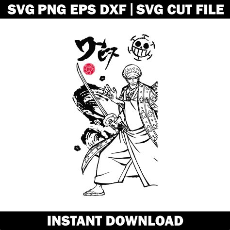 Dracule Mihawk Svg One Piece Svg Anime Svg Logo Shirt Svg Inspire