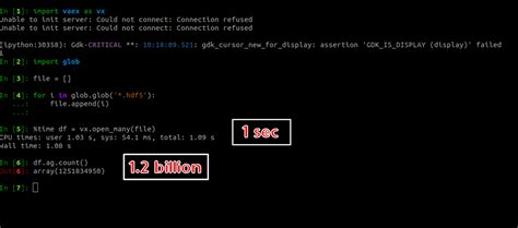 introduction to big data with vaex — a simple code to read 1 25 billion