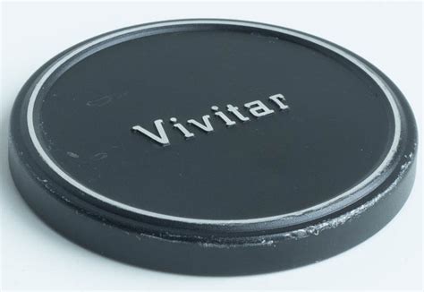 Used Vivitar 58mm Metal Push On Front Lens Cap