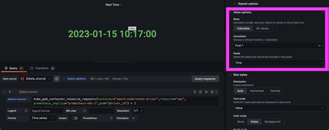 How To Calculate Time Difference Between Min And Max Data Points Prometheus Grafana Labs
