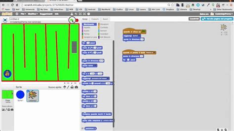 Tutorial Scratch Per Mentors Maze Game Coderdojo Parma Youtube