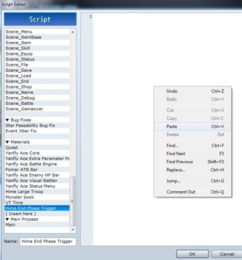Tutorial 姫himes End Phase Trigger Script Project Avalon