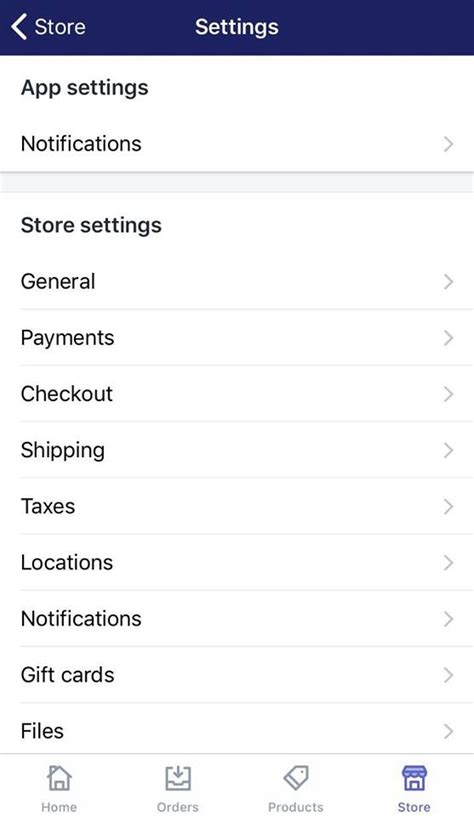 Edit Or Delete A Package Type On Shopify