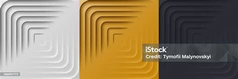 제품 디스플레이 프리젠 테이션을위한 대각선 줄무늬 텍스처 배경과 추상 3d 실버 골드와 블랙세트 고급 기하학적 패턴 배경의 컬렉션 벡터 Eps10 3차원 형태에 대한 스톡