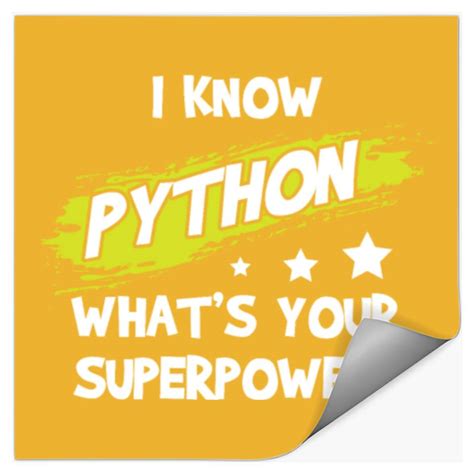 python programming language superpower programmer sold by davimorton