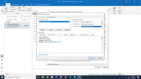 How To Create A Signature In Outlook