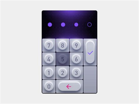 [2020] Keypad Animation Test By Vaclav Krejci On Dribbble