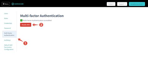 Multi Factor Authentication Soracom Developers