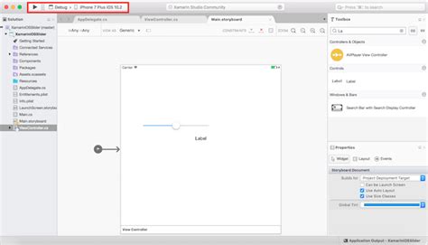 Create A Vertical Slider In Xamarin Ios App