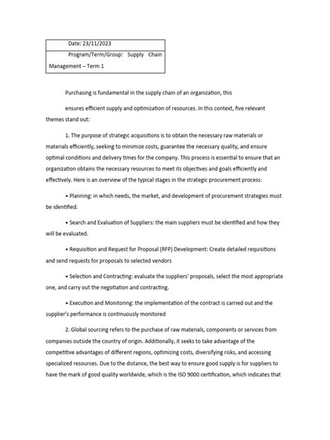 Asynchronous Activity Pdf Supply Chain Outsourcing