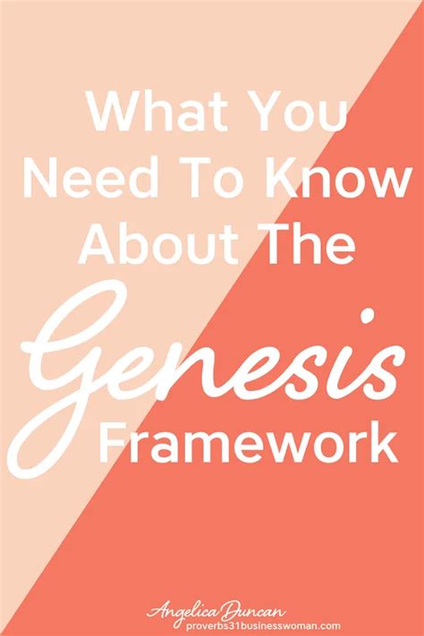 What Is The Genesis Framework And Other Faqs Artofit