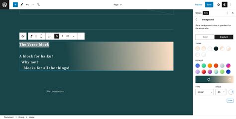 How To Style Your Site With Global Styles Learn Wordpress