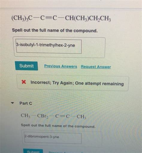 Solved CH3 2C C C CH CH3 CH2CH3 Spell Out The Full Name Of Chegg Com