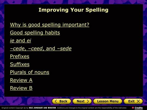 PPT Why is good spelling important Good spelling habits ie and ei âcede âceed and â